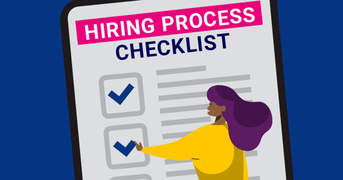 Simplify hiring with the hiring process checklist | SEEK Employer