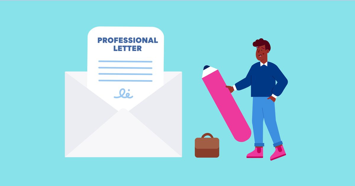 How to write a professional letter (with formats and templates) - SEEK ...